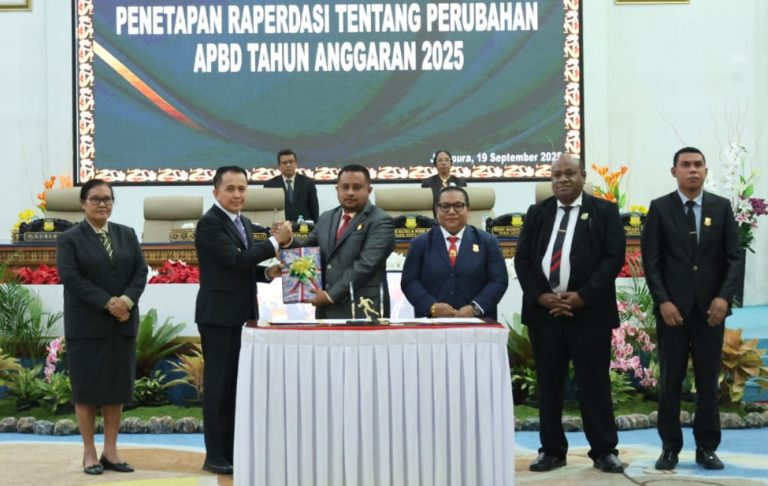 DPR Papua Tetapkan Perubahan APBD 2025 – Papua Terkini